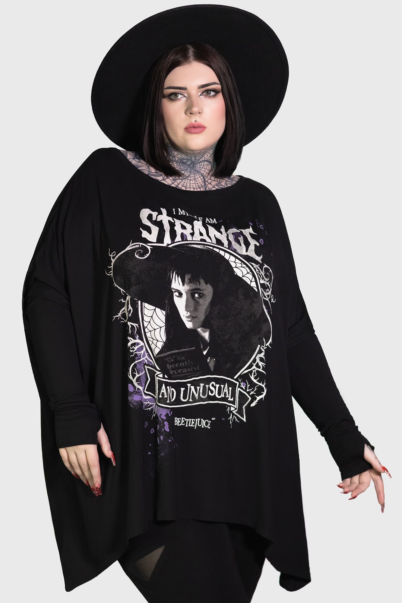 One Big Dark Room Tunic Top [PLUS] | Killstar