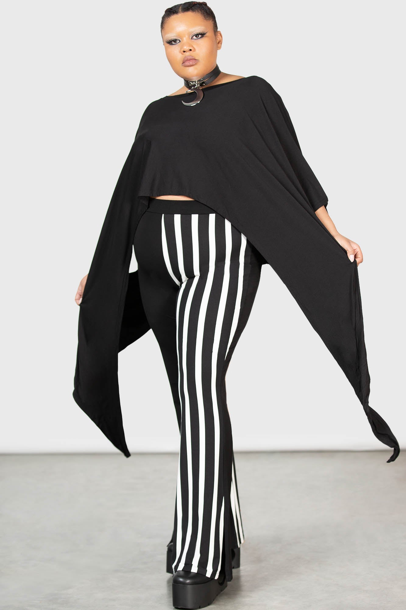 Ziven Bootcut Trousers [PLUS] | Killstar